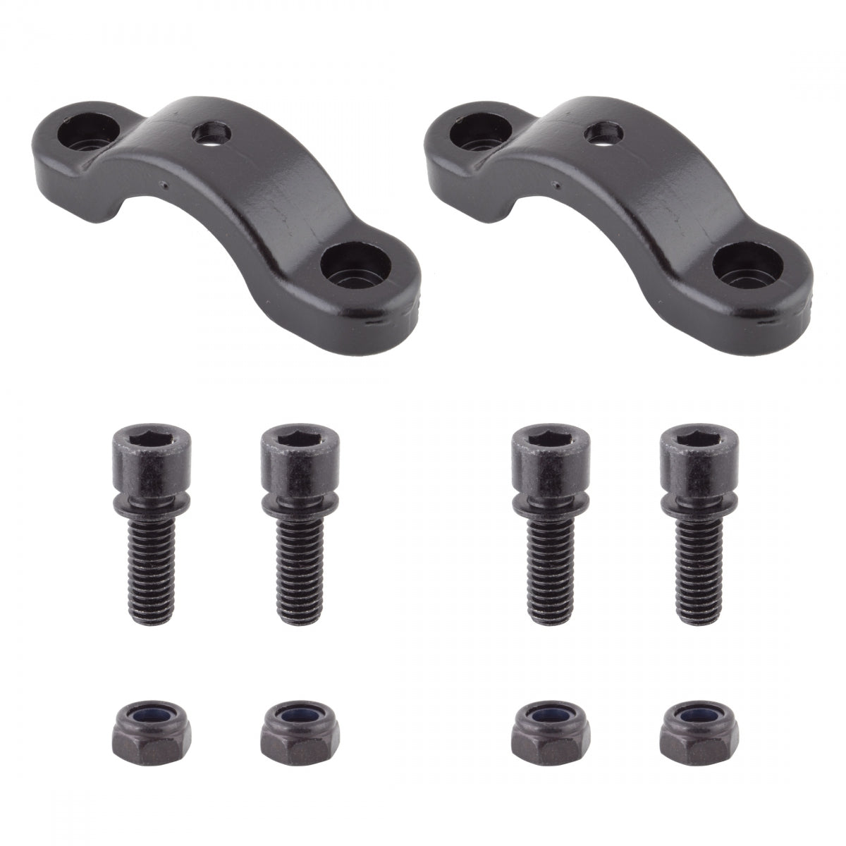 Unicycle Sun Rep Frame Clamp Extreme Blackset/2 W/Bolts/Nuts – Velo Mine