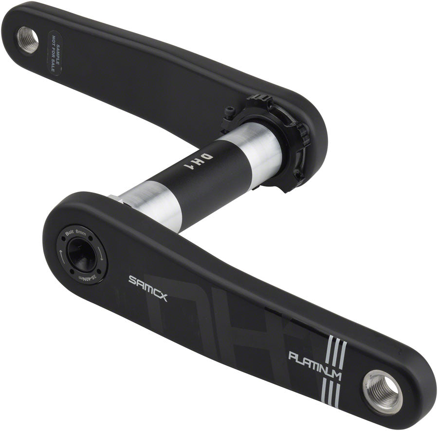 Samox Platinum DH-1 Carbon Crankset - 160mm, 3-Bolt, Direct Mount, DUB ...