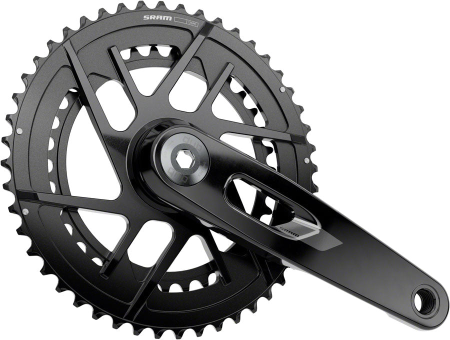 SRAM Rival Crankset - 172.5mm, 12-Speed, 46/33t, 8-Bolt Direct Mount, DUB Spindle, Black, E1 ...