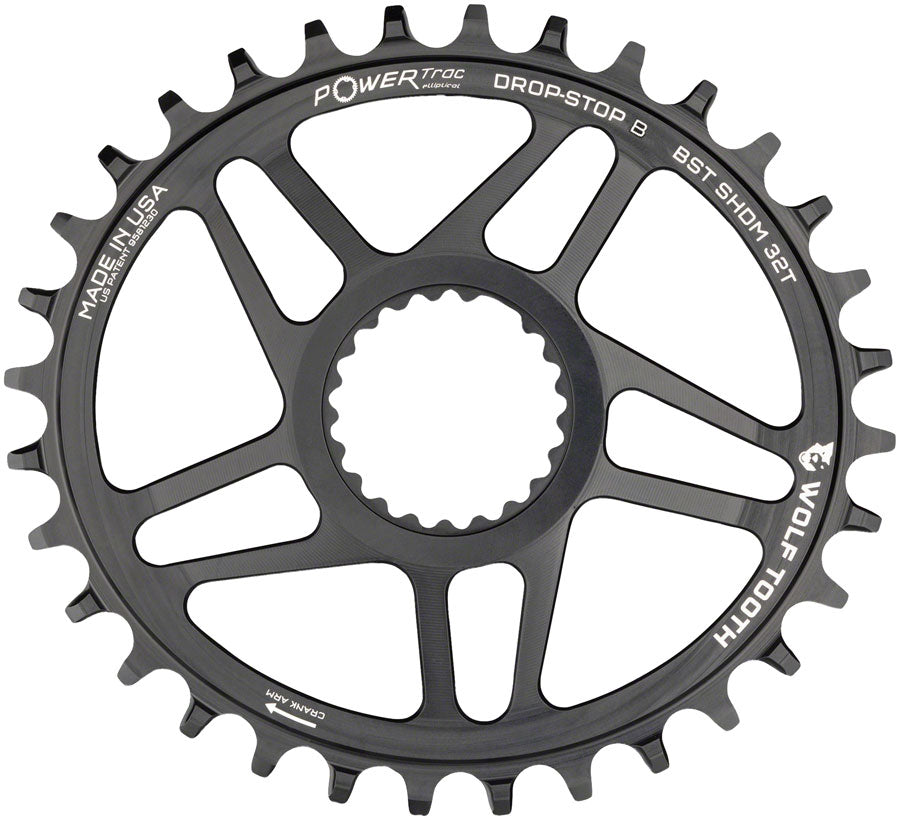 Wolf Tooth Elliptical Direct Mount Chainring - 32t, Shimano Direct ...