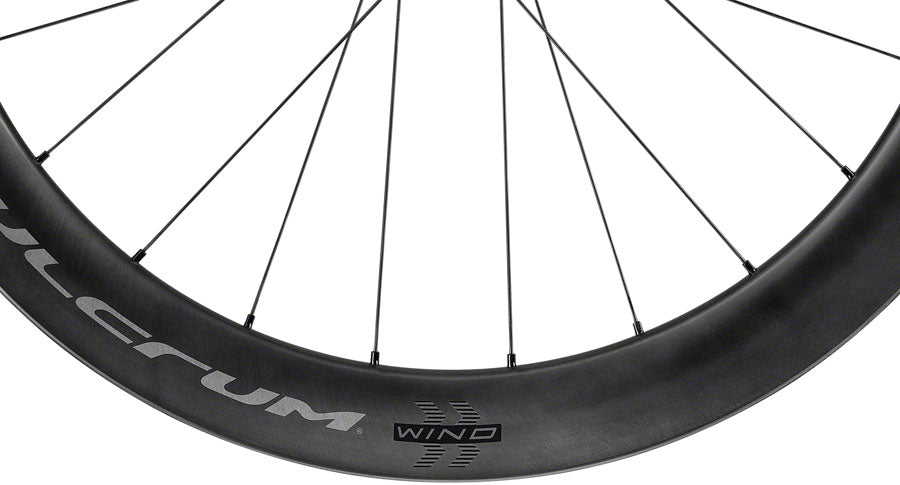 Fulcrum WIND 57 Rear Wheel - 700, 12 x 142mm, Center-Lock, Black, HG11 ...