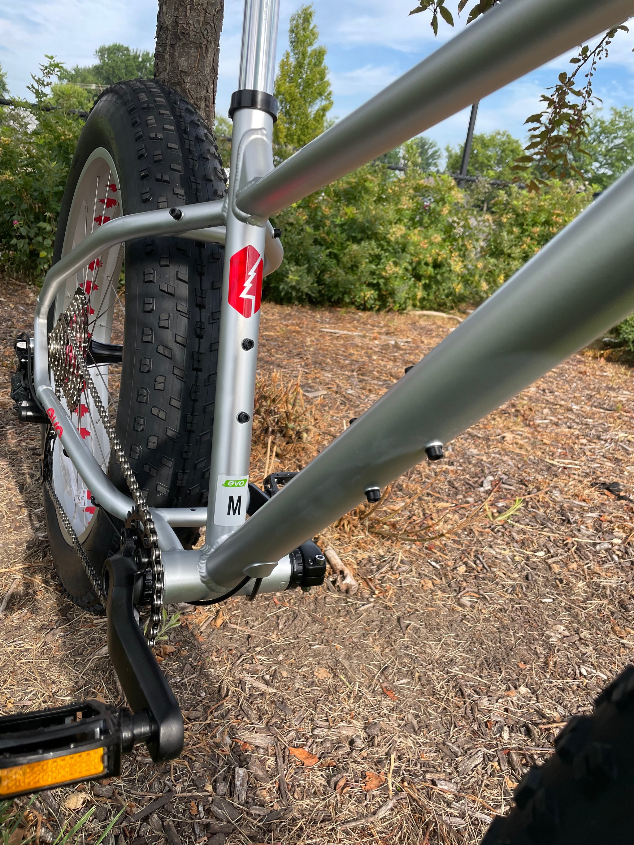 EVO OMW Fat Tire Mountain Bike Aluminum Frame - 10 Speed 1x Microshift ...