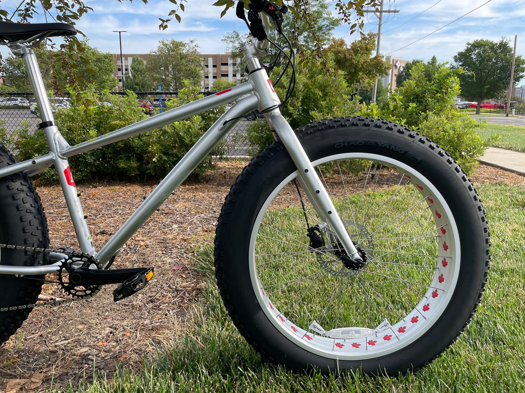 EVO OMW Fat Tire Mountain Bike Aluminum Frame - 10 Speed 1x Microshift ...