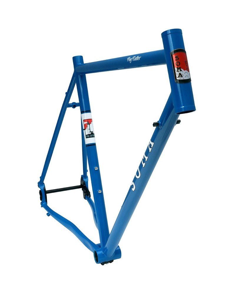 Soma Frame Fog Cutter Cerulean Blue Road Endurance Touring Gravel Bike ...