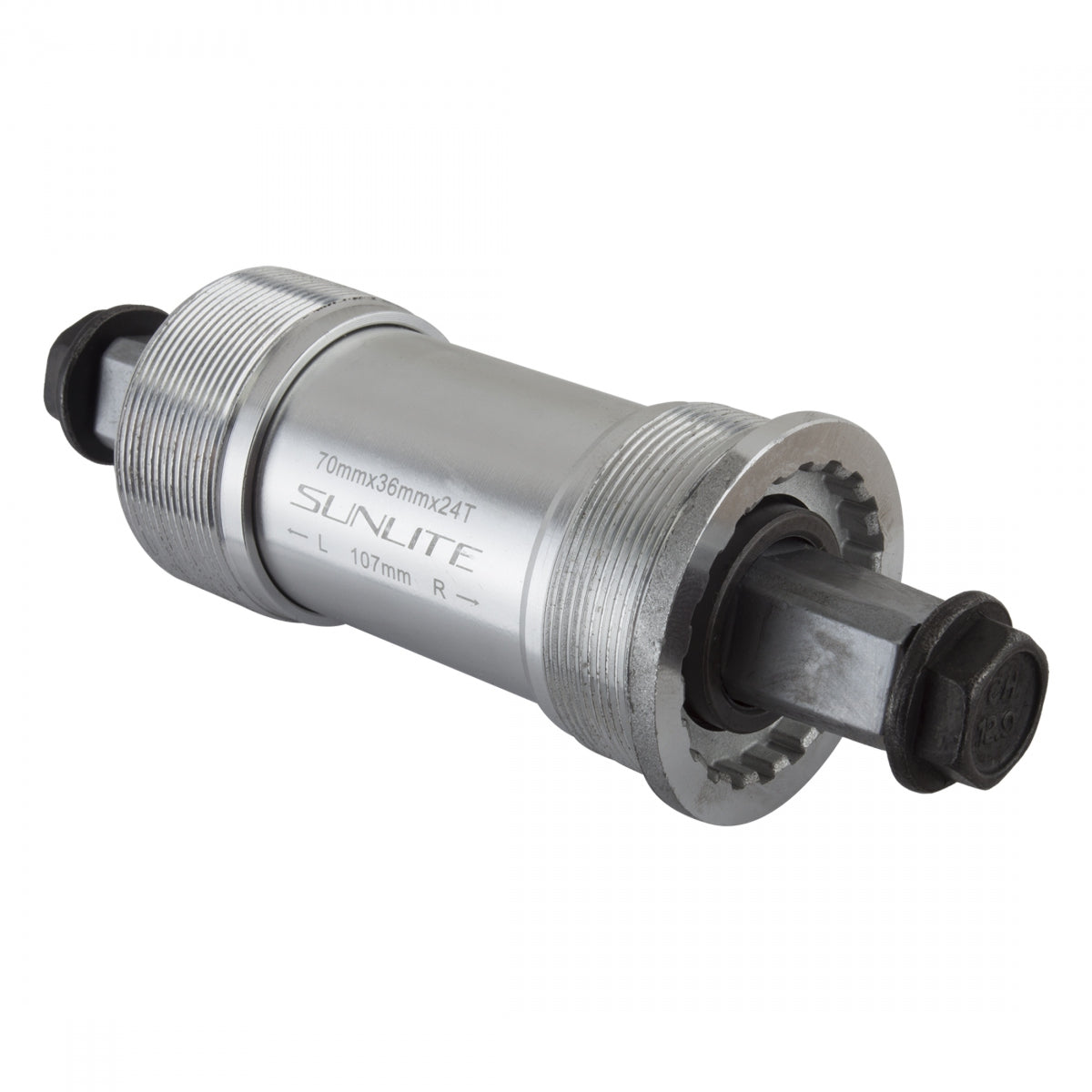 Sunlite SL-55 Sealed Bottom Bracket Set, Square Taper, Alloy Cups, Ita ...