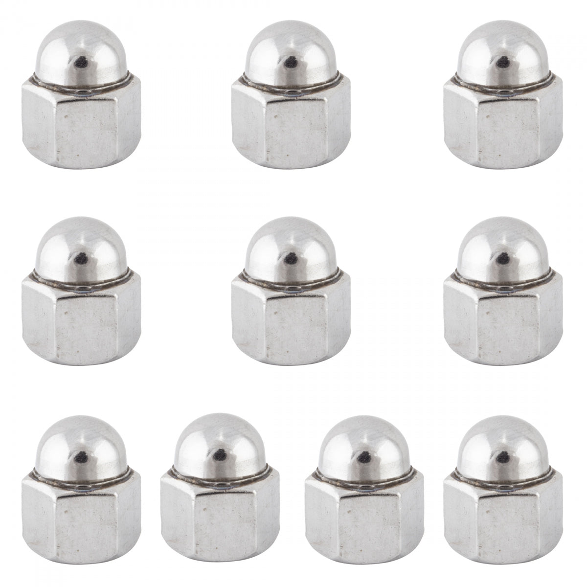 Hub Axle Nut Sunlite Acorn Ss 3/8X26T Bgof10 – Velo Mine