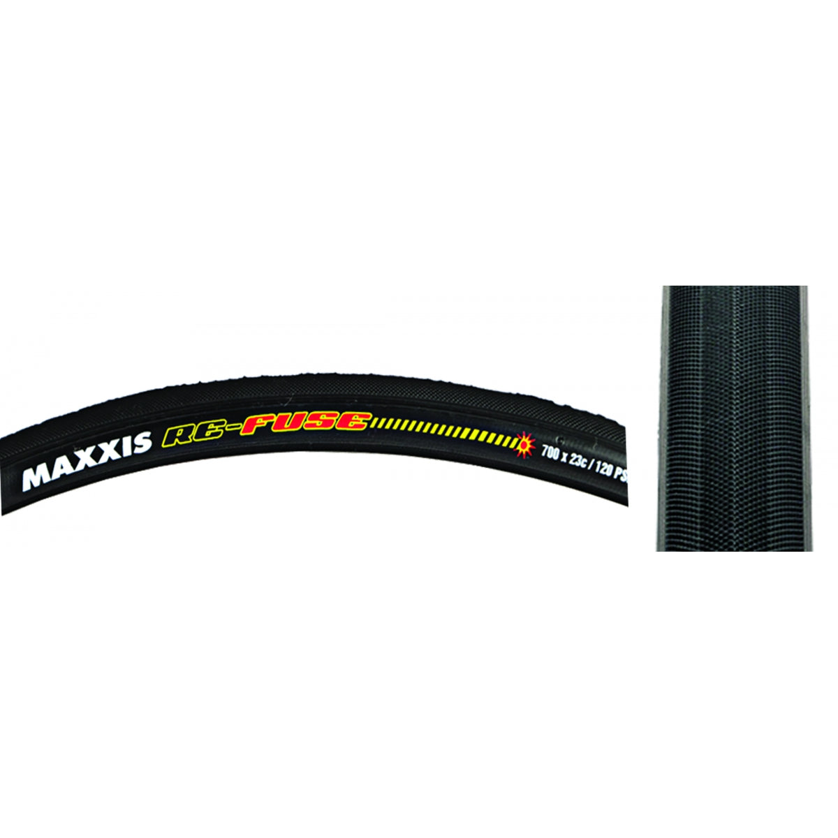 Tire Max Refuse 700X23 Black Fold/60 Sc/Ms – Velo Mine