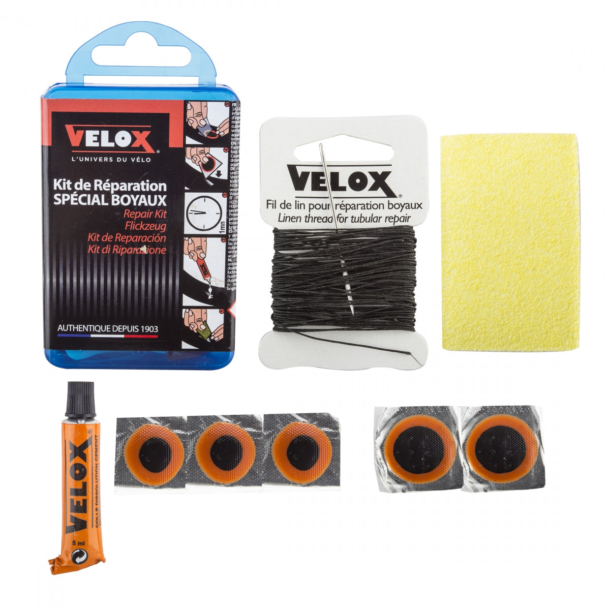 Patch Kit Velox #5 For Tubular – Velo Mine