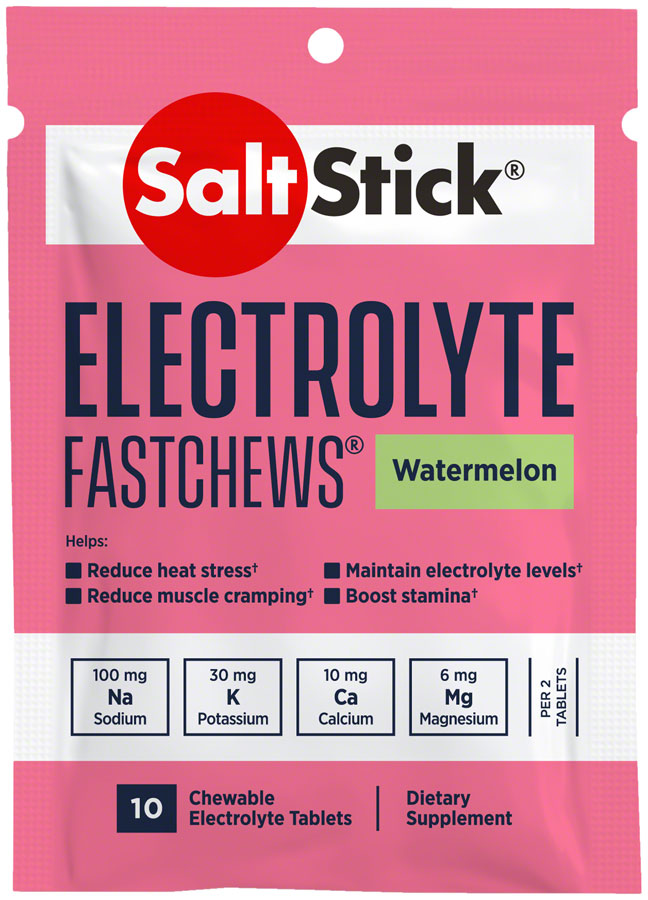 Saltstick Fastchews Chewable Electrolyte Tablets POP: Box of 12 Packet ...