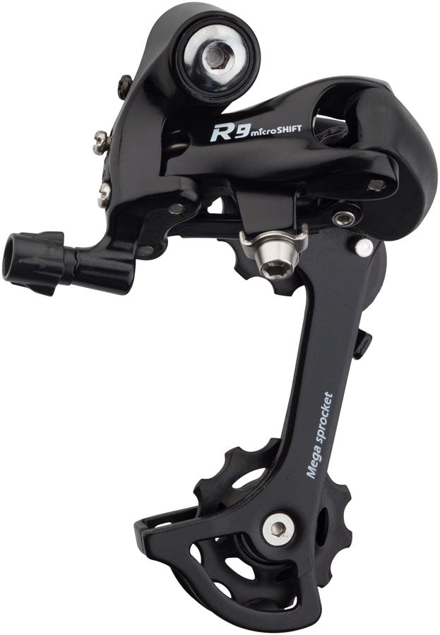 microSHIFT R9 Rear Derailleur - 9,10 Speed, Medium Cage, Black – Velo Mine