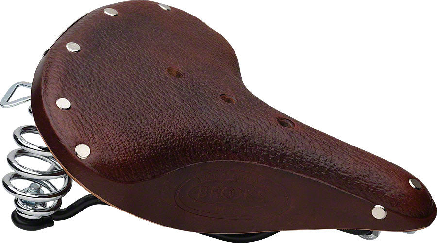 Brooks B67 Saddle - Steel, Brown, Women's – Velo Mine