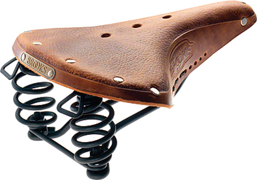 Brooks B67 Saddle - Steel, Tan, Men's – Velo Mine