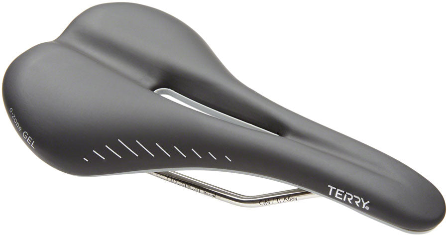 Terry Raven Ti Gel Saddle - Titanium, Black – Velo Mine
