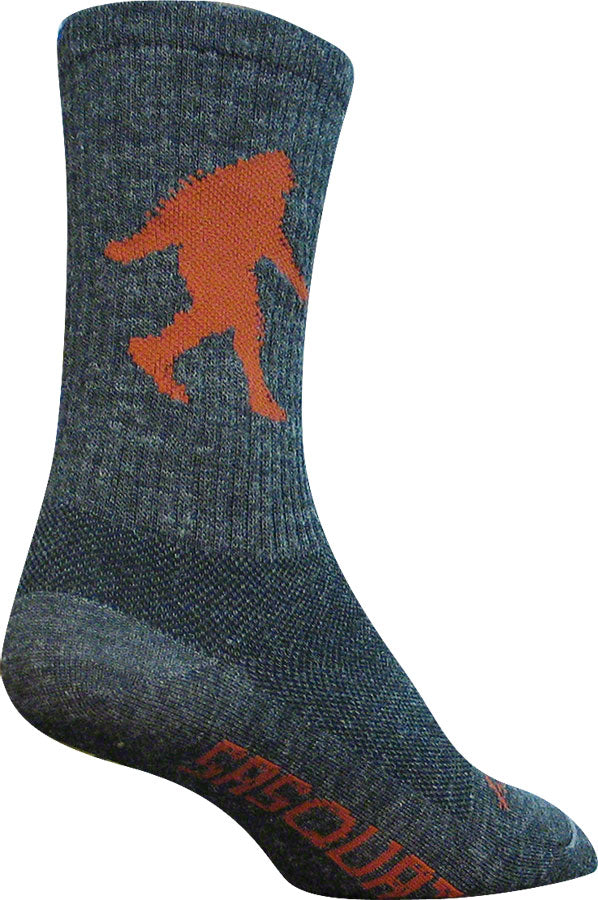 SockGuy Wool Sasquatch Socks - 6 inch, Gray, Small/Medium – Velo Mine