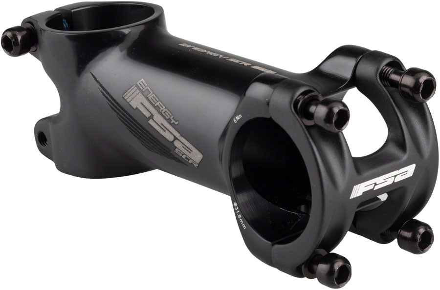 Full Speed Ahead Energy SCR Stem - 80mm, 31.8 Clamp, +/-6, Black/Gray ...