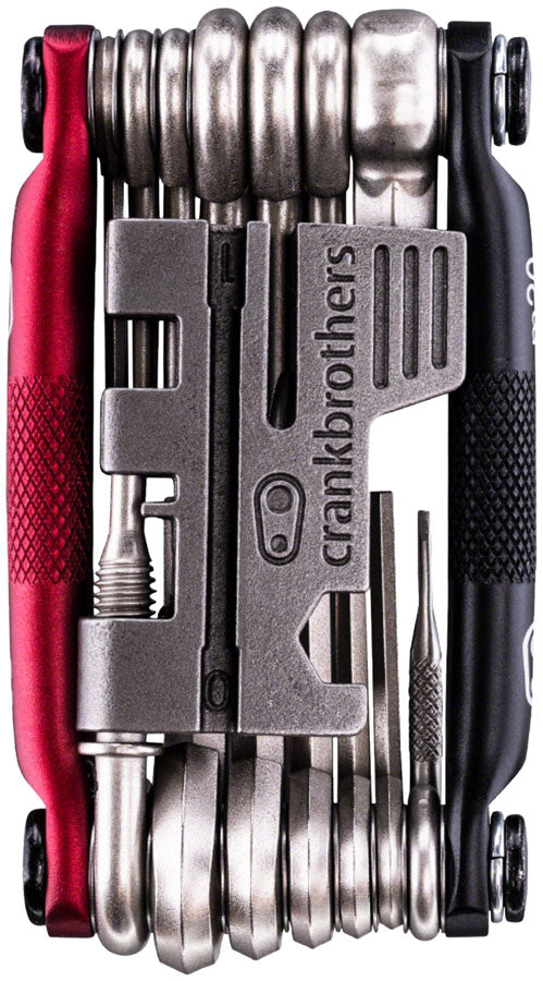 Crank Brothers Multi 20 Tool - Matte Black/Red – Velo Mine