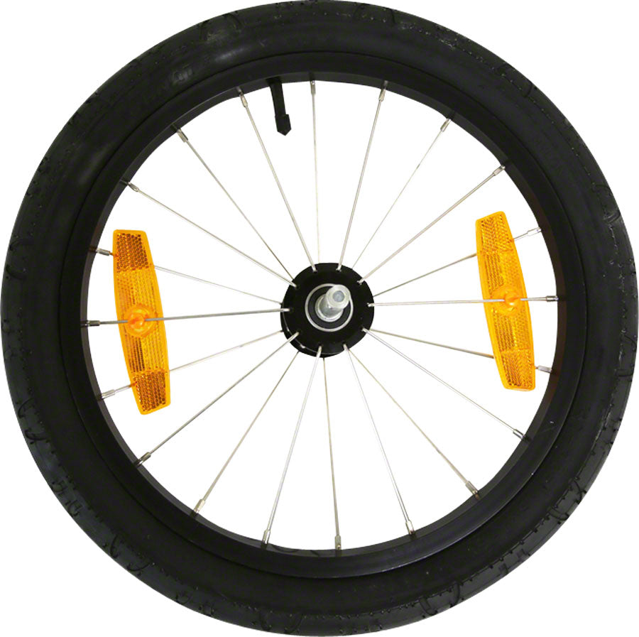 Burley Replacement Wheel: 16", Alloy, Push Button Axle – Velo Mine