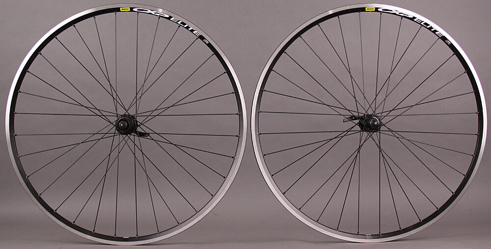 Mavic CXP Elite Shimano Hubs Black Road Bike Wheels 8-11 Speed – Velo Mine